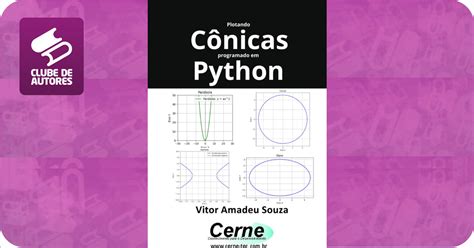 Plotando Cônicas Programado Em Python Por Vitor Amadeu Souza Clube De Autores