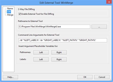 The Diff Page Sourcegear Diffmerge
