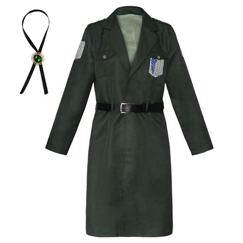 Attack On The Titan Cloak Investigation Corps Cosplay Costume Allen Uniforms Army Coat Jackets