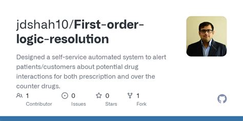 Github Jdshah10first Order Logic Resolution Designed A Self Service