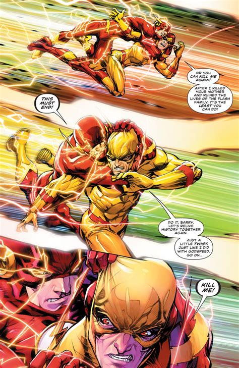 Dc Comics The Flash 762 Preview The Flash Flash Reverse Flash