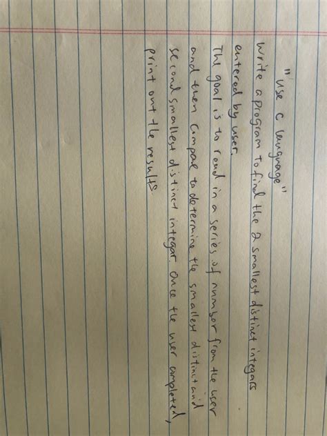 Solved Use C Language Write A Program To Find The 2