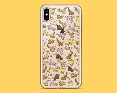 Funny Iphone Pro Max Cases Penis Phone Case Valentines Etsy Uk