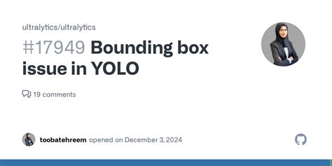 Bounding Box Issue In Yolo · Issue 17949 · Ultralytics Ultralytics · Github