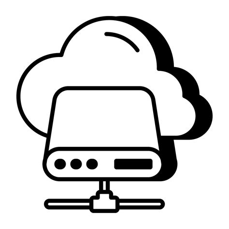 Vector Design Of Cloud Hard Drive 25838696 Vector Art At Vecteezy