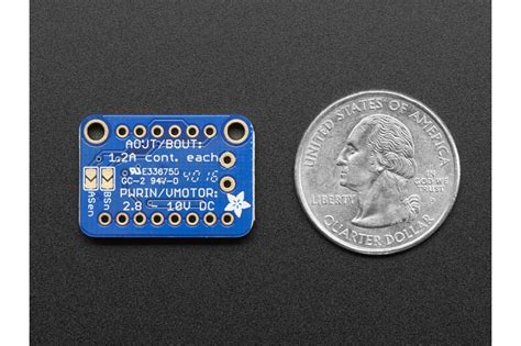 Adafruit Drv8833 Dc Stepper Motor Driver Breakout Board Kiwi Electronics