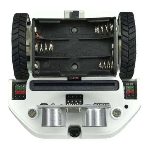 Maqueen Lite White Microeducational Programming Robot Platform