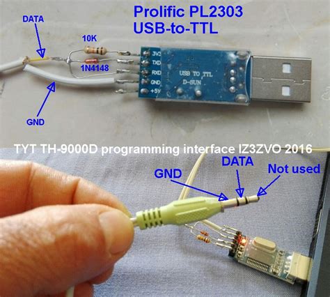 Diy Yaesu Programming Cable Mozzones