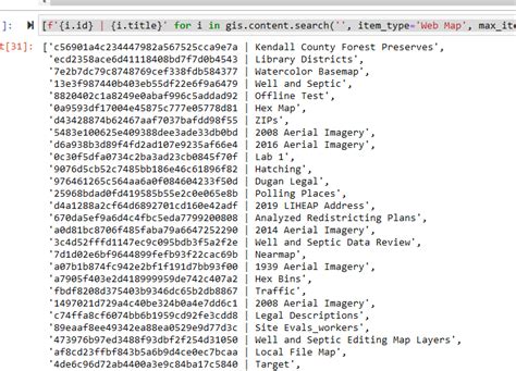 How To Find A Id For A Web Map Object In Arcgis Py Esri Community