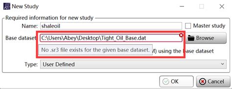 创建cmost任务，出现错误提示 Nosr3 File Exists For The Given Base Dataset”，应该如何解决