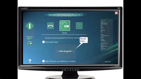 Colortrac Smartworks Touch Software Scanning Made Easy Youtube