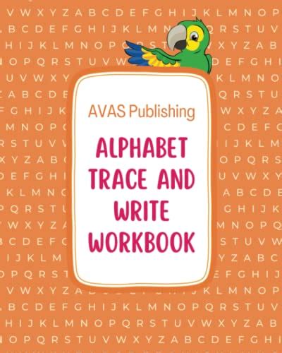 Alphabet Trace And Write Workbook By AVAS Publishing Goodreads