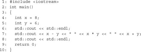 Code Snippets Sams Teach Yourself C In One Hour A Day Eighth Edition Book