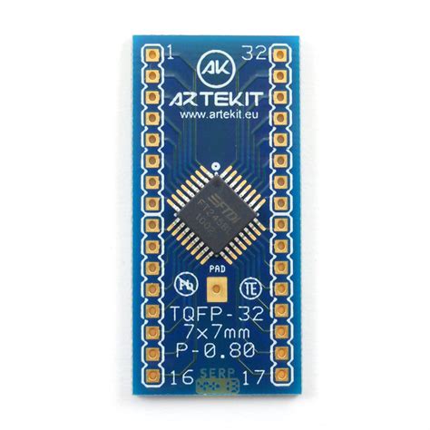 TQFP LQFP To DIP Adapter Mm X Mm P Mm Pack Of Artekit Labs