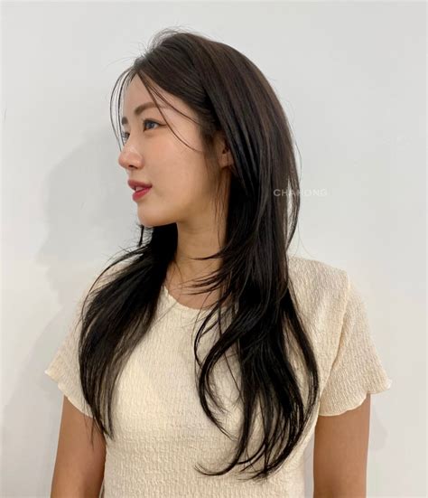 긴머리 레이어드 허쉬컷 성공 후기 네이버 블로그