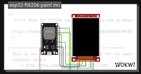 Esp Ft Paint Ino Wokwi ESP STM Arduino Simulator