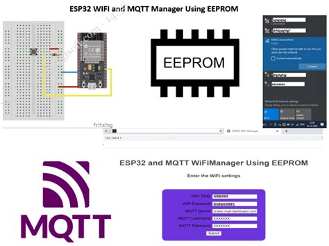 esp32 wi fi and mqtt manager using eeprom
