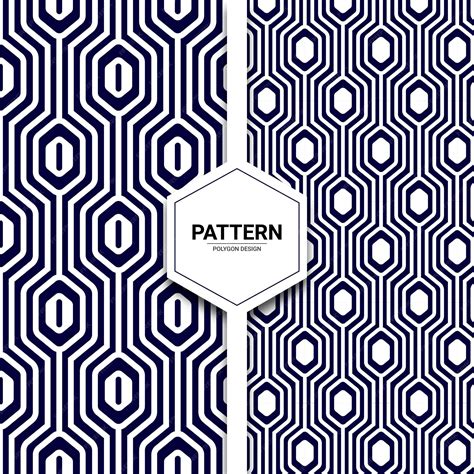 Premium Vector Vector Polygon Pattern