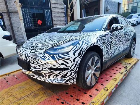 mysterious tesla prototype spotted in china model q compact tesla motors club