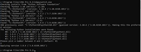 switching ida pro python version travis mathison