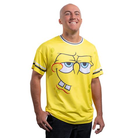 Spongebob Adult Sports Jersey Village Roadshow Theme Parks