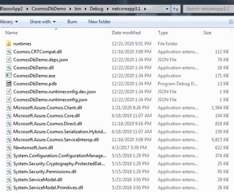 Cosmosexception On Readnextasync In Version 37 Through 3151 Using