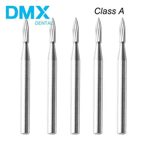 Dental Tungsten Carbide Burs Trimming Finishing Polishing Flame Fg