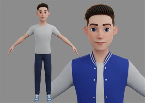 Boy Rig 3d Model Turbosquid 1850799
