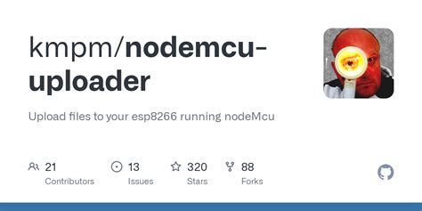Github Kmpmnodemcu Uploader Upload Files To Your Esp8266 Running Nodemcu