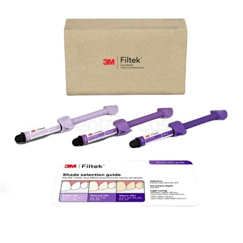 Filtek Easy Match Composite Universal Intro Kit 3 Jeringas 4g De 3m