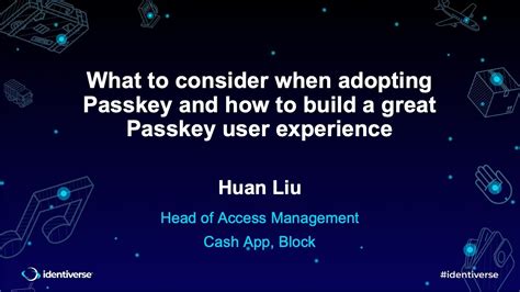 What To Consider To Build A Great Passkey User Experience Youtube