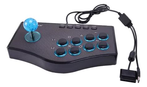 Joystick Usb Retro Arcade Game Rocker Para Ps2 Ps3 Parcelamento Sem Juros