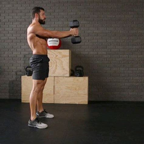 dumbbell piston push pull by gerrand crosby exercise how to skimble