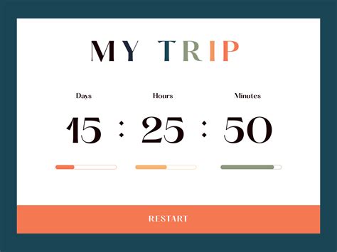 Countdown Timer By Diana Mdz On Dribbble