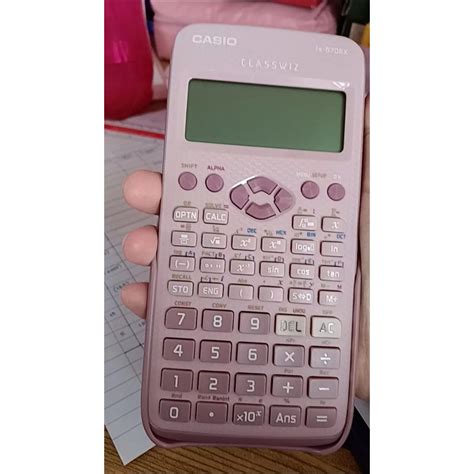 Casio FX 570EX Pink Scientific Calculator High Performance Function Classroom Standard Education