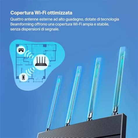 Tp Link Archer Ax Ax Mbps Router Consigliopro It