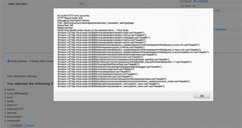 An Ajax Error Occurred 1806894