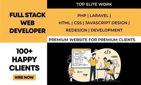 Be Your Full Stack Web Developer For Website Development Using Php