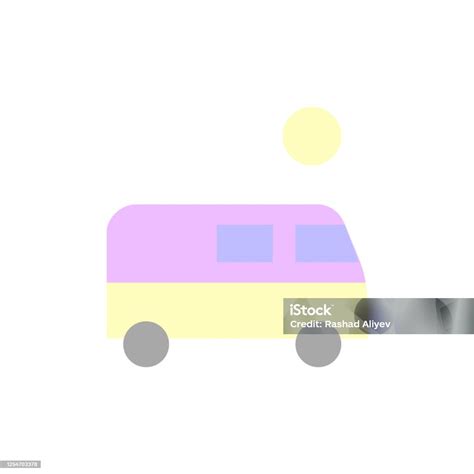 수송기 전송 아이콘 Ui 와 Ux 웹 사이트 또는 모바일 응용 프로그램에 대한 꽃 어린이 아이콘의 간단한 색상 벡터 요소 0명에 대한 스톡 벡터 아트 및 기타 이미지