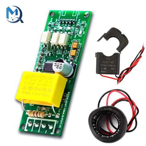 Ac Digital Multifunction Meter Watt Power Volt Amp Ttl Current Test Module Pzem 004t 0 100a 80