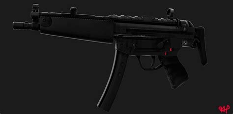 Sas Mp5 Free Vr Ar Low Poly 3d Model Cgtrader