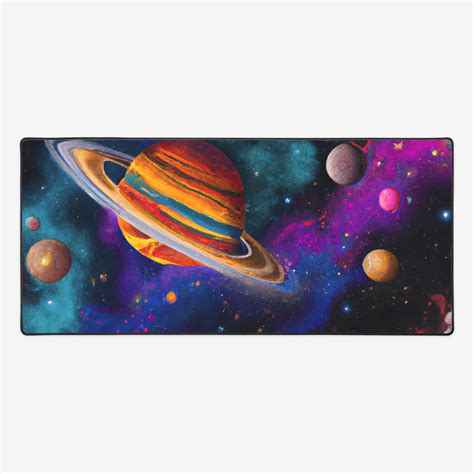 Solar System Extended Mousepad Inked Gaming