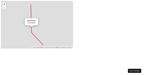 CDN Leaflet Codesandbox
