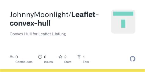 Github Johnnymoonlight Leaflet Convex Hull Convex Hull For Leaflet L Latlng