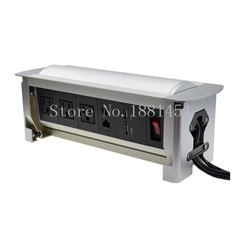 Новинка многофункциональная Выдвижная умная розетка розетки для настольного питания