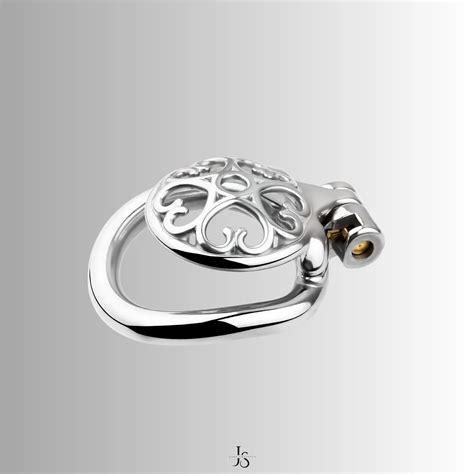 Baroque Pleasure Lock Unique Orgasm Denial Device For Men