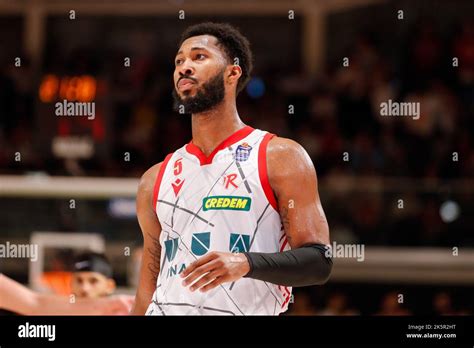 Palabigi Reggio Emilia Italy October 09 2022 Mikael Levon Hopkins Unahotels Pallacanestro