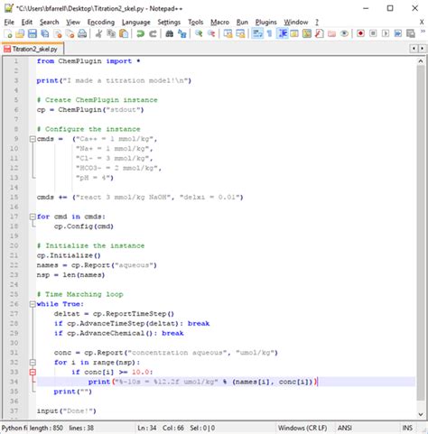 Chemplugin Modeling With Python Retrieving Results