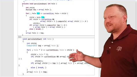 Delete And Heapify Functions Youtube