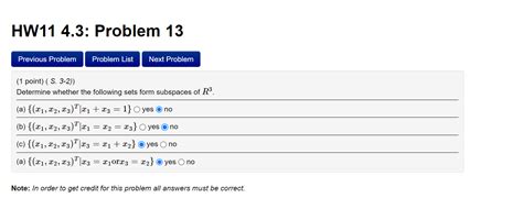 Solved 1 Point S 3 2 Determine Whether The Following